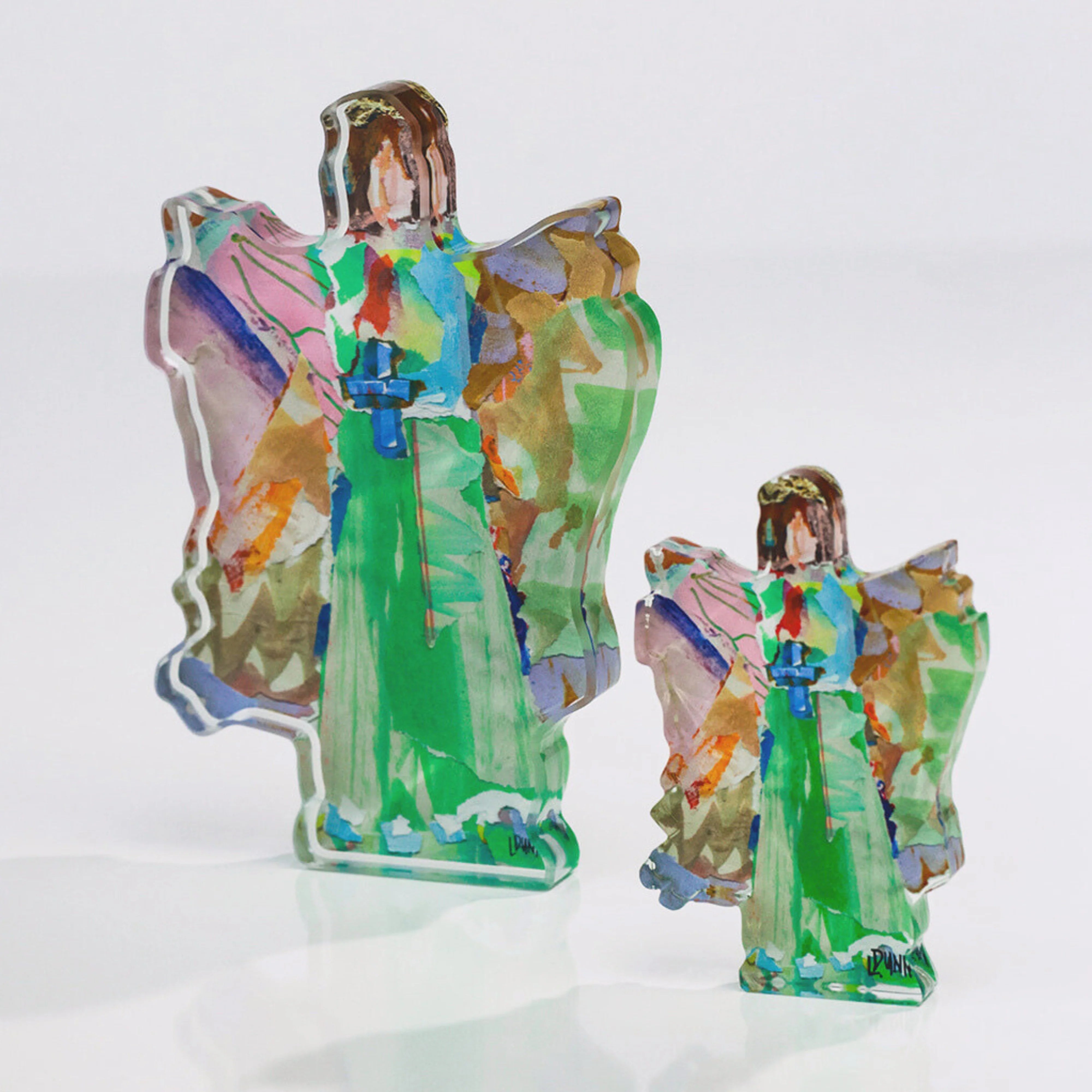 Kathleen Acrylic Angel, Large – Finch & Co